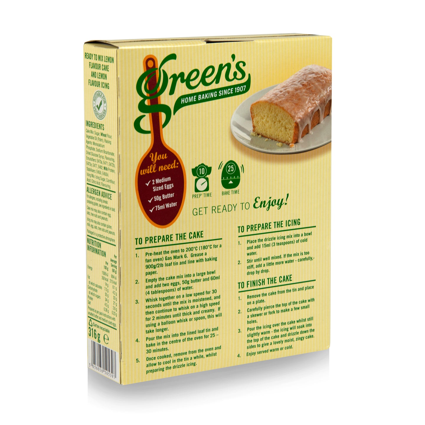 Green's Red Quick Jel Mix 35g – Green's Cake Mixes