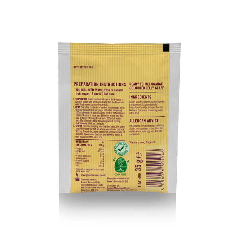 Green's Red Quick Jel Mix 35g – Green's Cake Mixes